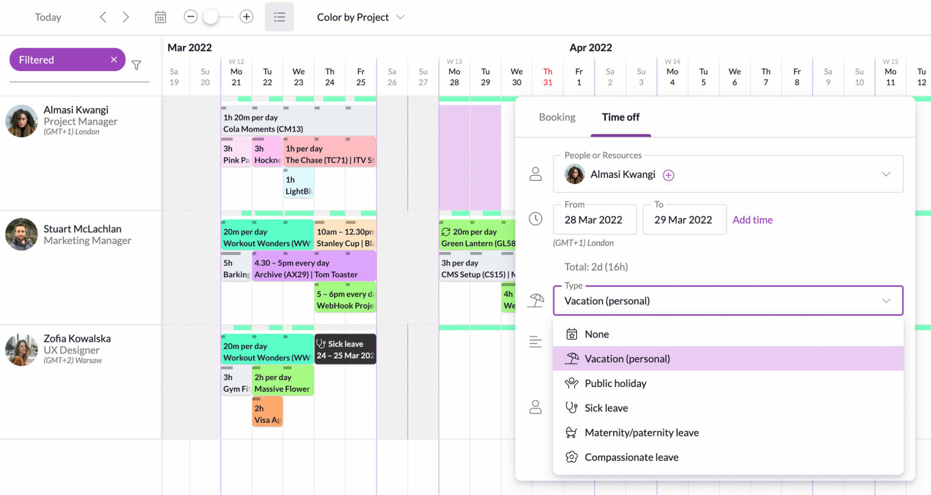 Best Project Scheduling Software in 2024 | Resource Guru