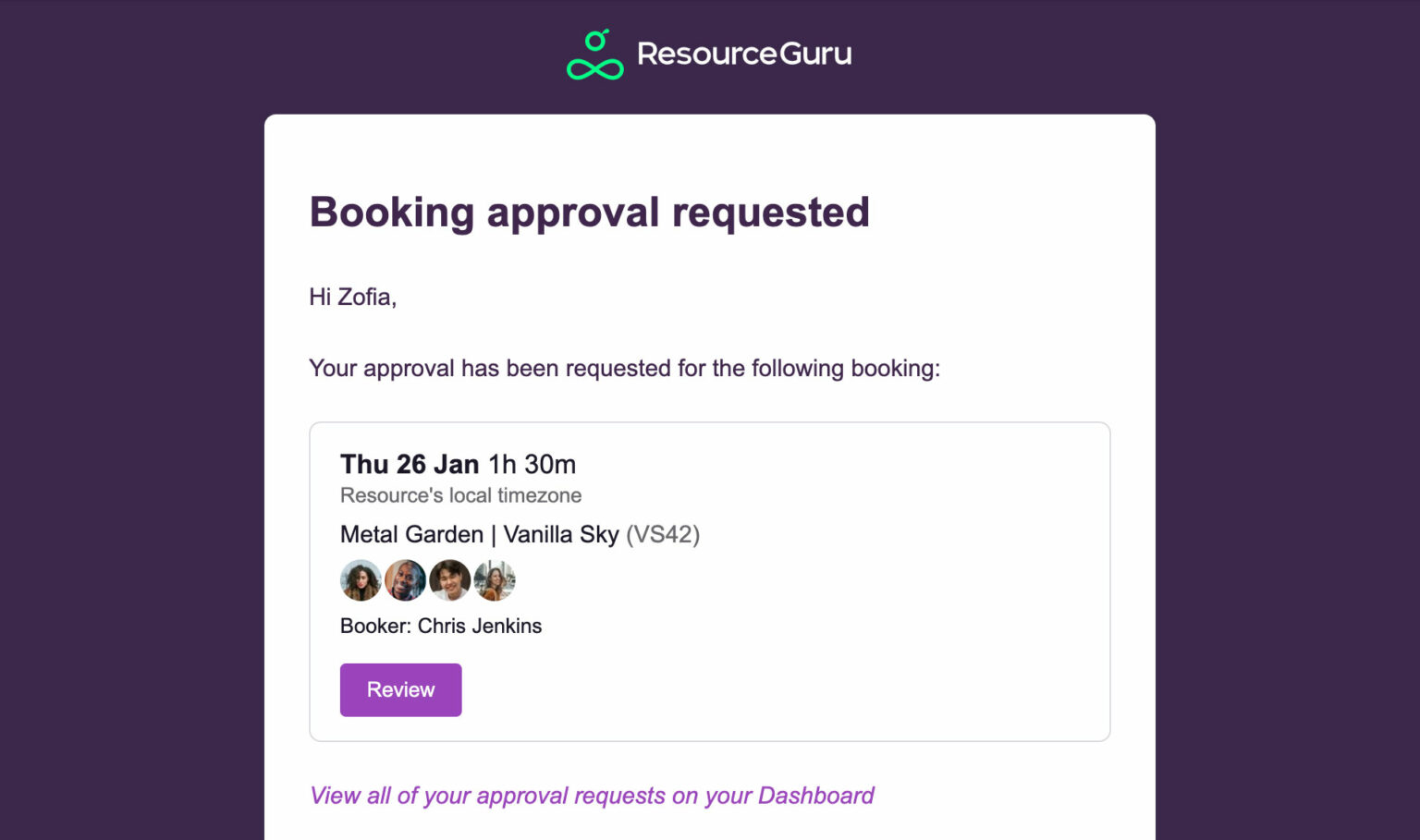 New Feature – Booking Approval Workflow for In-Demand People