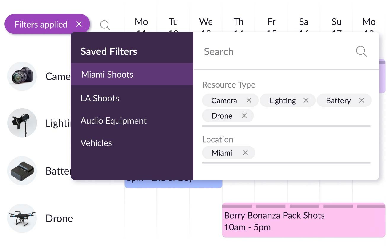 Equipment Scheduling & Booking Software | Resource Guru